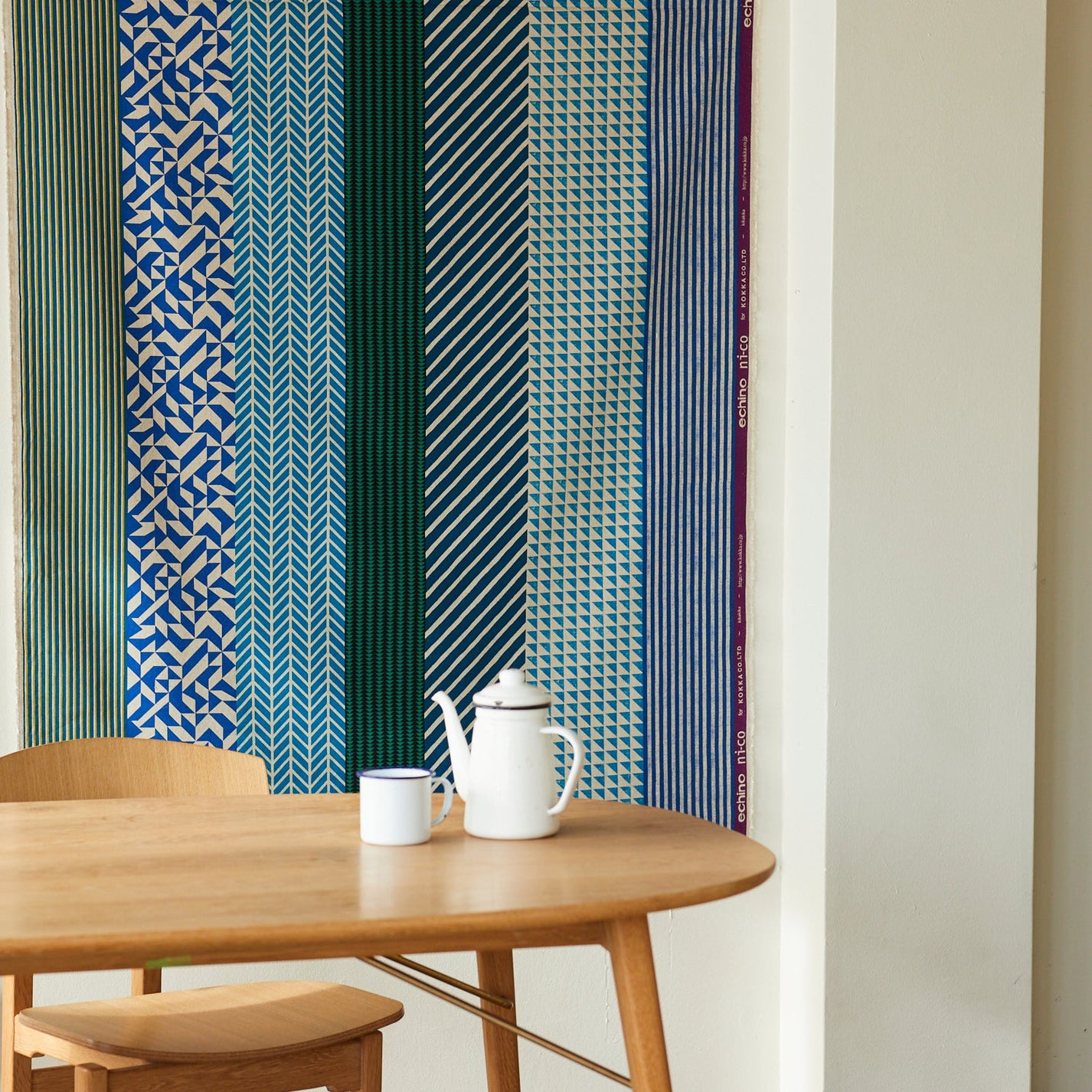 echino ni-co Cotton Linen Canvas KikaKika EKX-98060-62 – Kokka USA, Inc.