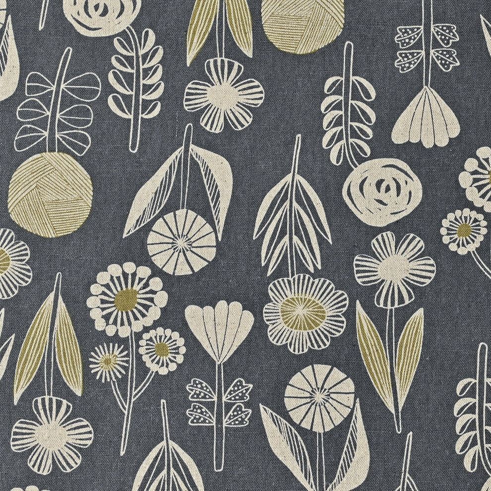 Bloom by Bookhou - Flower Cotton Linen Canvas EKX-1400-2 – Kokka USA, Inc.